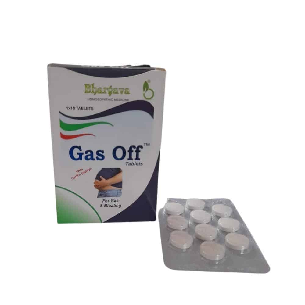 Bhargava - Gas Off Tablets - Gas & Bloating