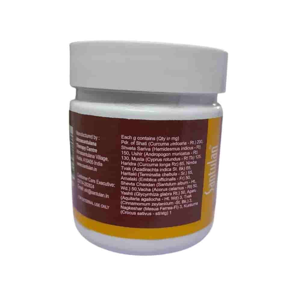 Santulan San Massage Powder by Dr. Balaji Tambe for healthy skin