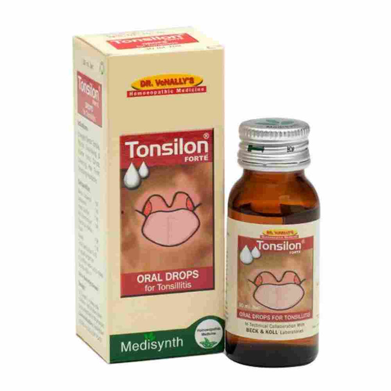 MediSynth - Tonsilon Forte Drop for Tonsils, Redness & Sore Throat