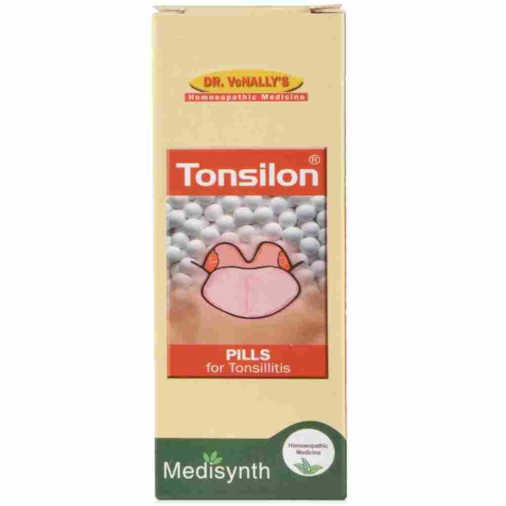 MediSynth - Tonsilin Pills for sore throat, painful swallowing